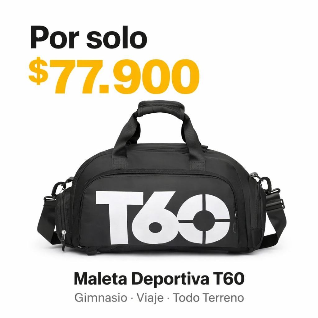 Comodidad que se nota - BOLSO DEPORTIVO T60 – Variecol